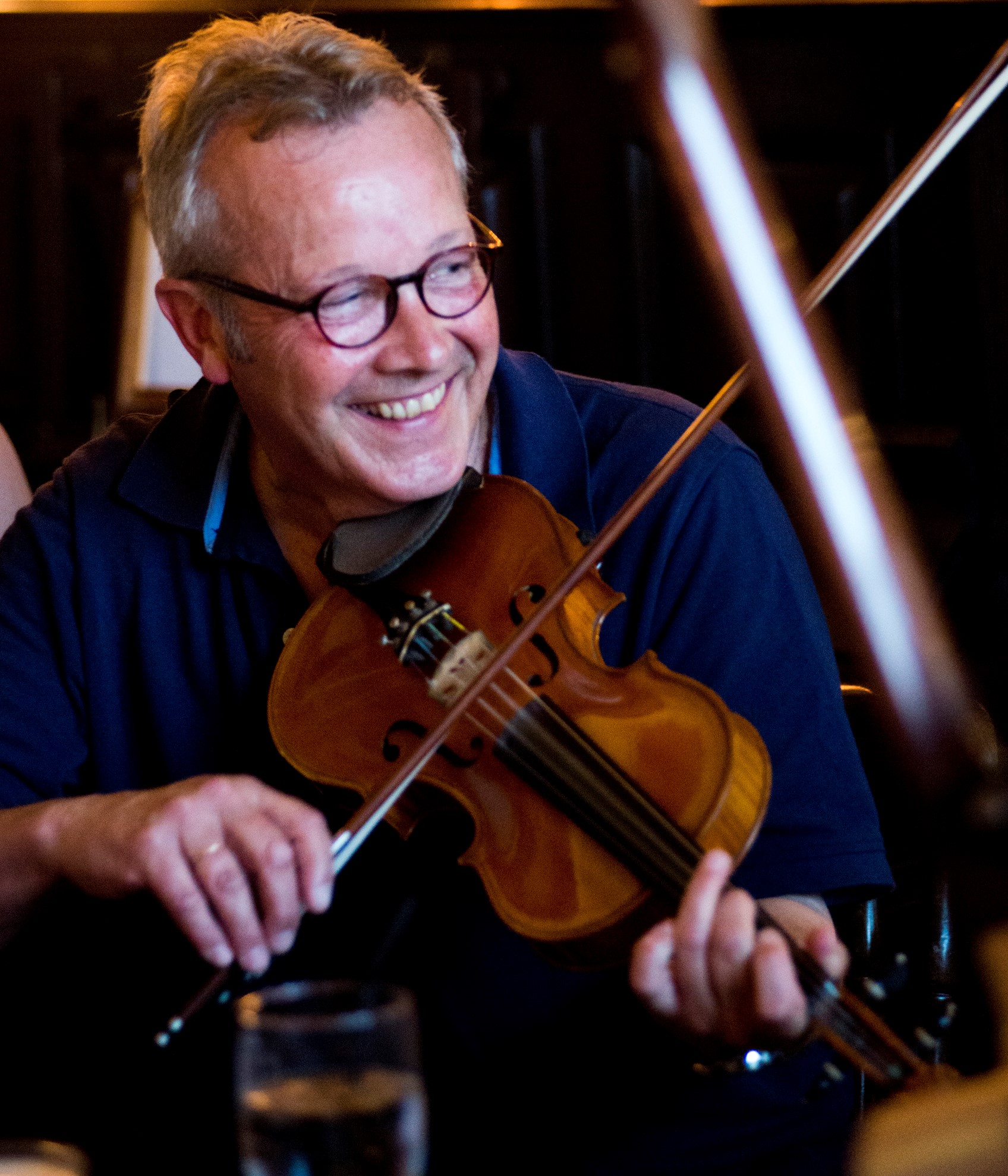 Pete Clark one of Scotland's finest fiddler for weddings and ceilidh's