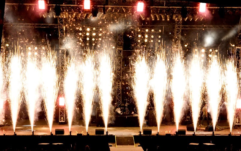 Hire Indoor Pyrotechnics For Your Event!