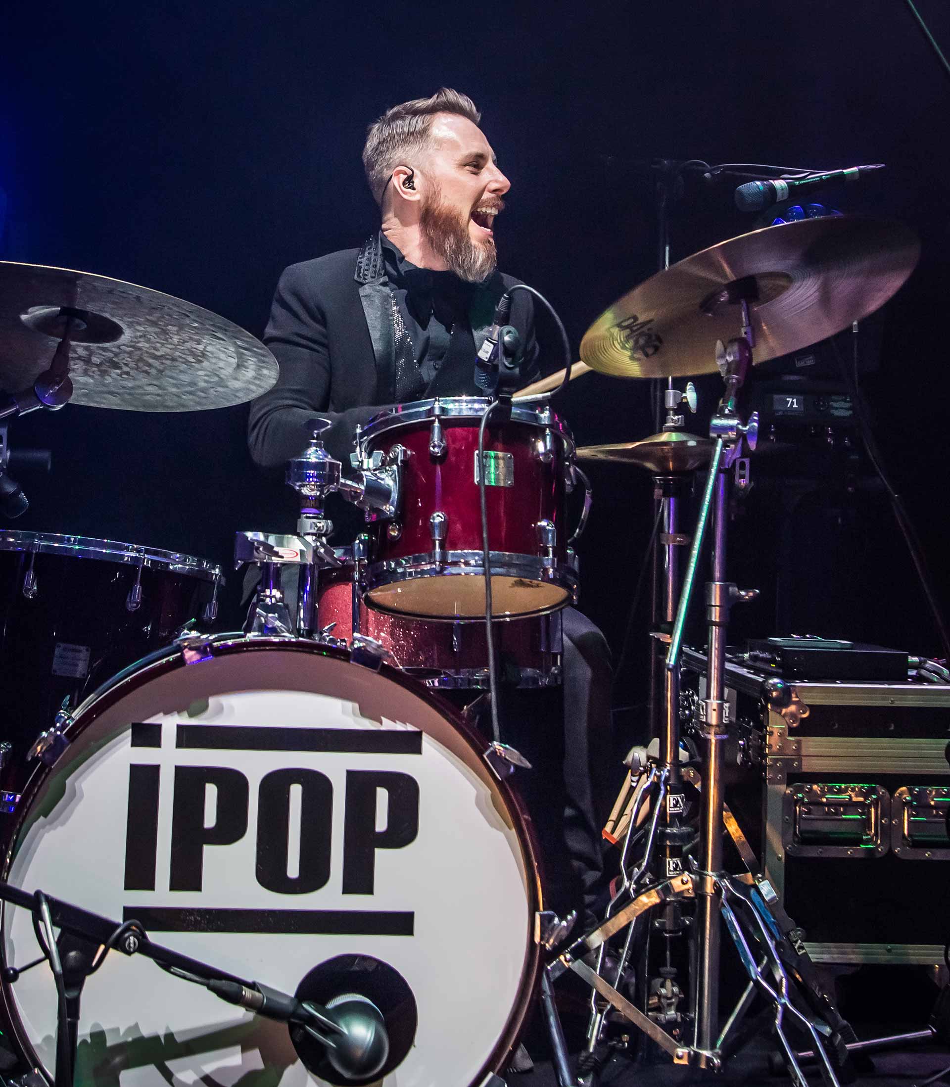 iPop drummer jpg - Neil Drover Entertainment Agency for live music ...