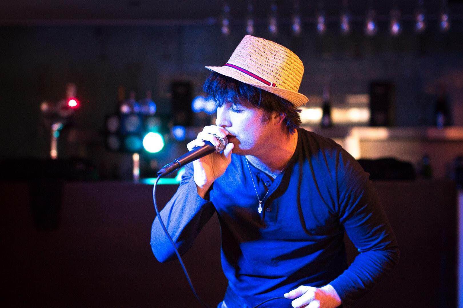 Paolo with hatJPG - Neil Drover Entertainment Agency for live music ...