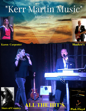 Hire Kerr Martin Music Duo for Weddings Corporates & events