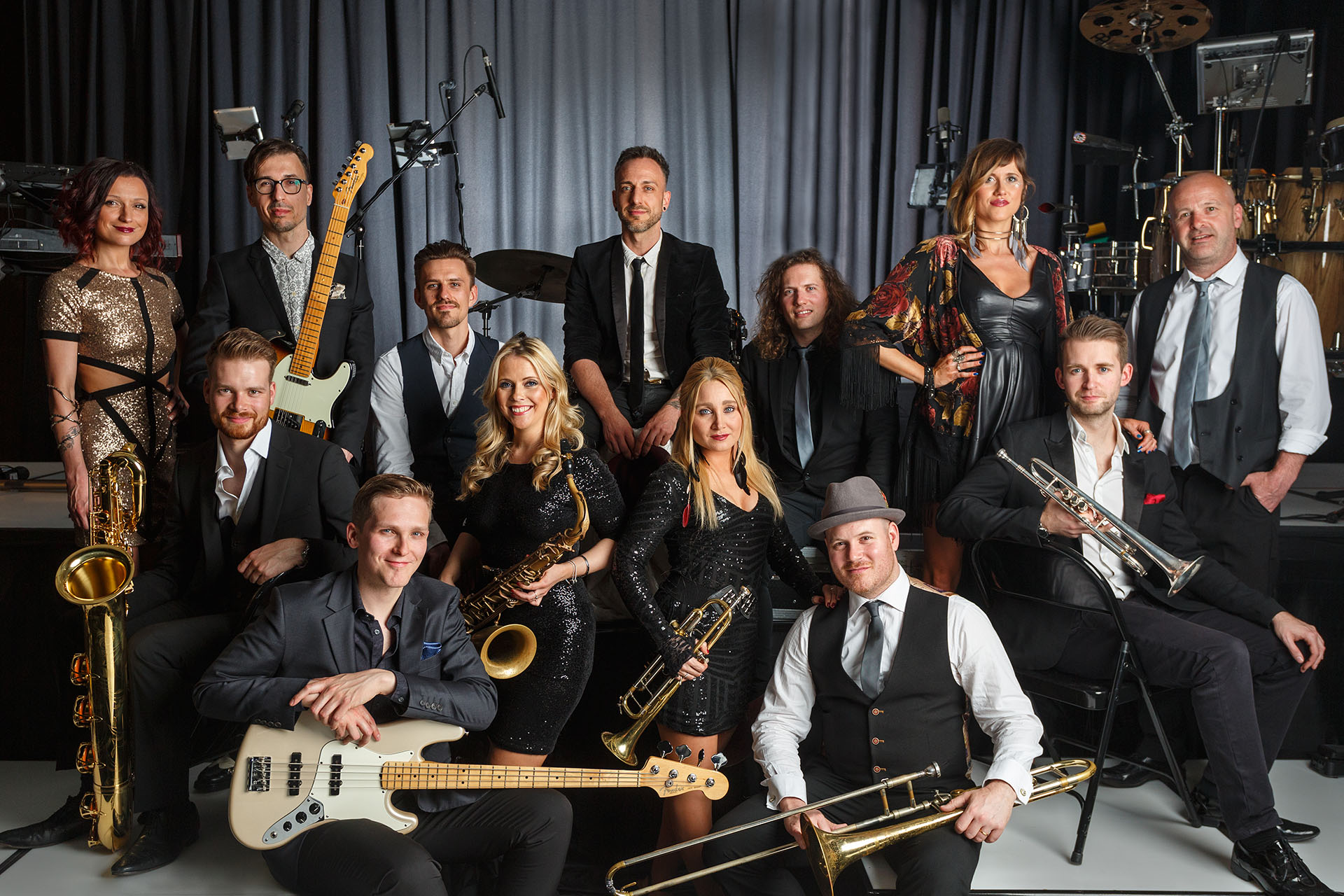 The Talent party band has an energy on stage second to none